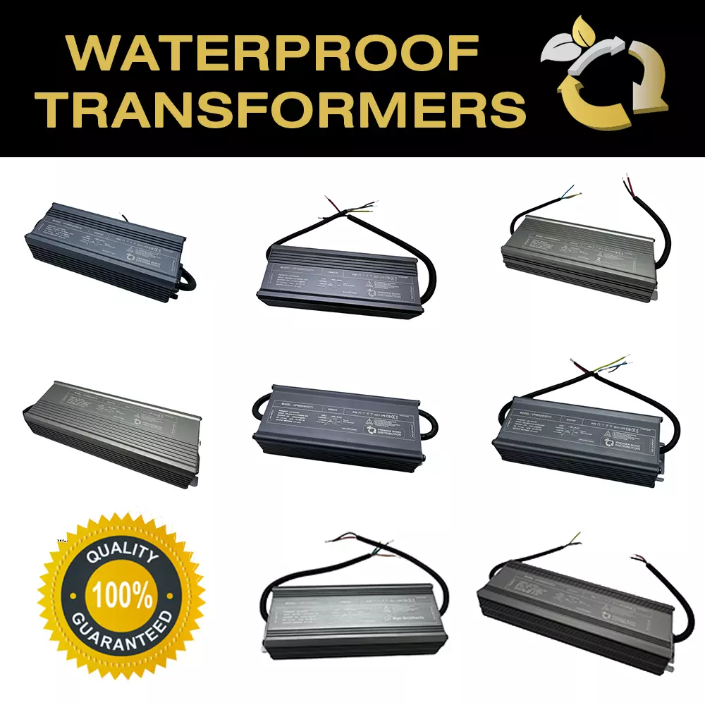 Waterproof LED Driver Transformer | 12V/24V | 50W-500W