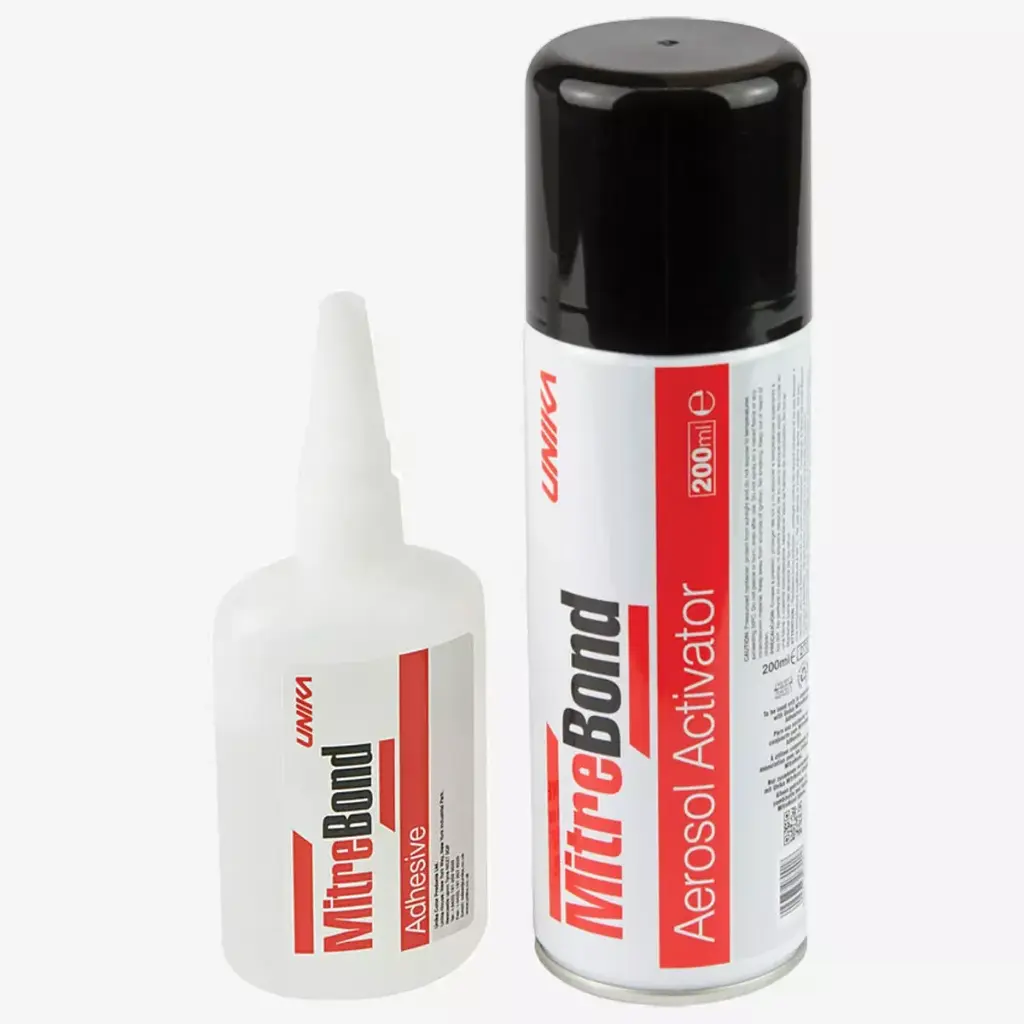 Unika MitreBond CA Adhesive & Activator